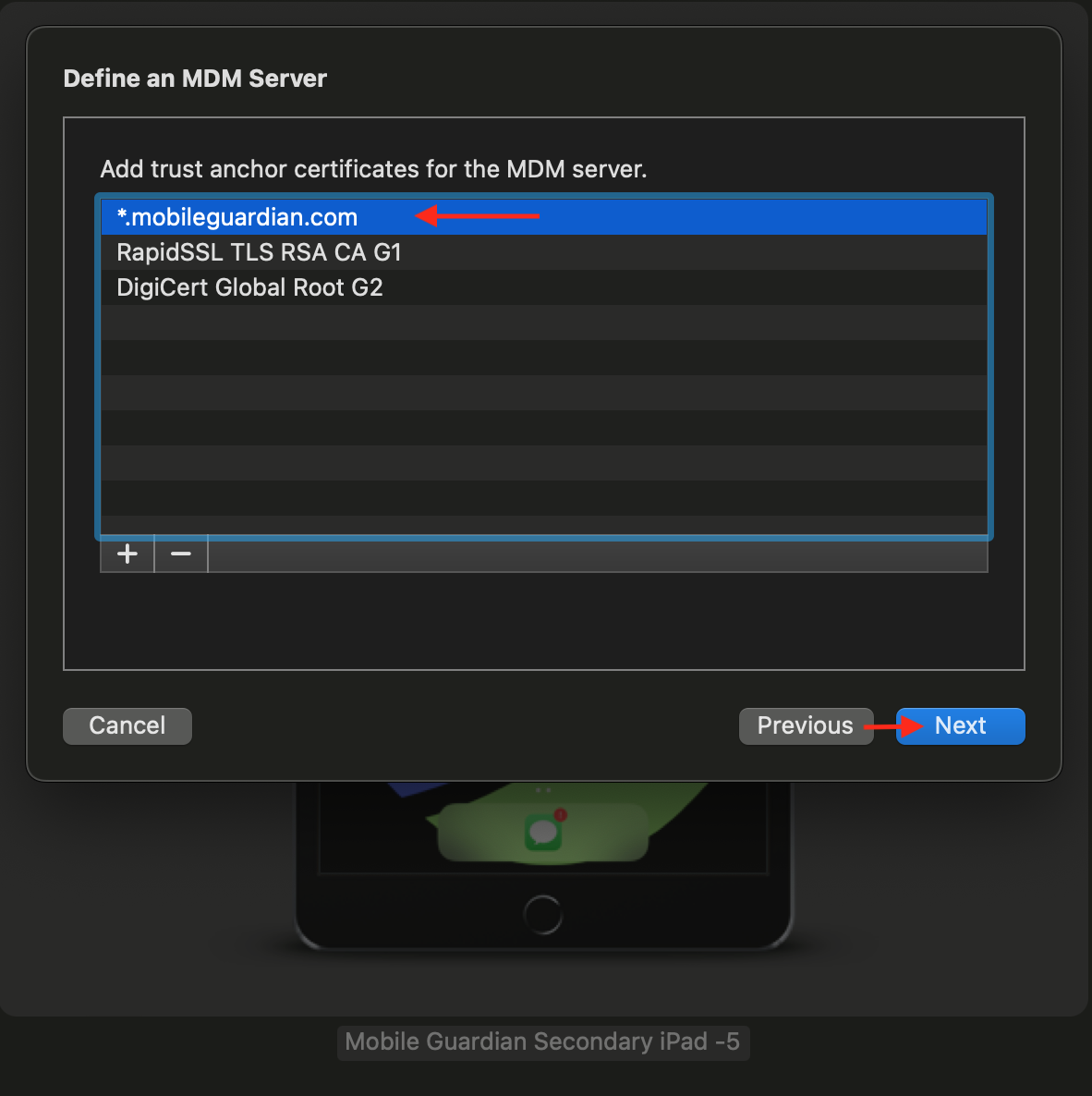 iOS Onboarding: Enrolling Devices Using Apple Configurator 2 – Mobile Guardian