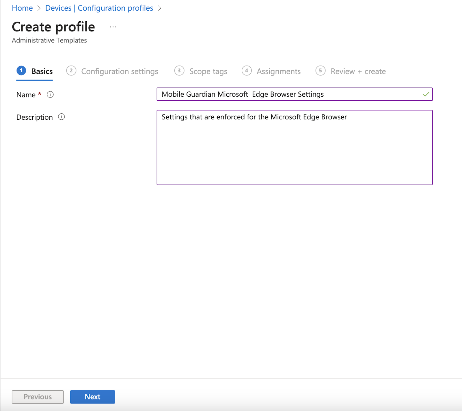 Windows OS Onboarding: Part 3 - Configuration Profiles – Mobile Guardian