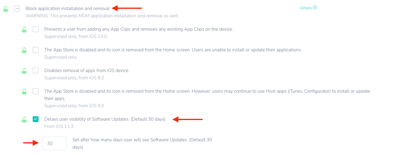 Postponing iOS Updates with Mobile Guardian – Mobile Guardian