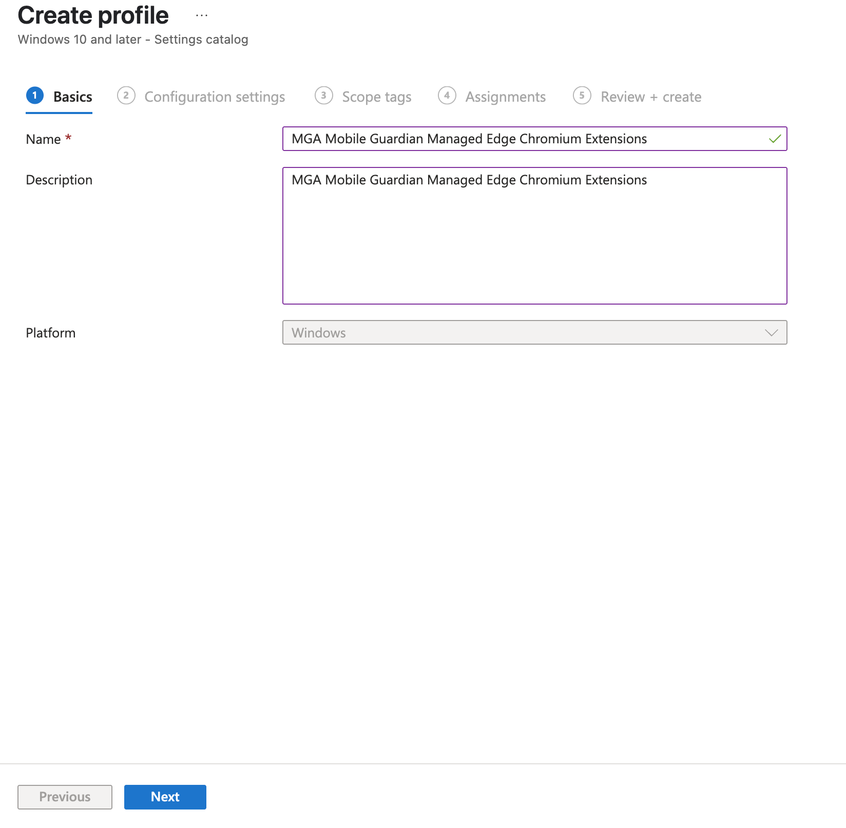 Windows OS Onboarding: Part 3 - Configuration Profiles – Mobile Guardian