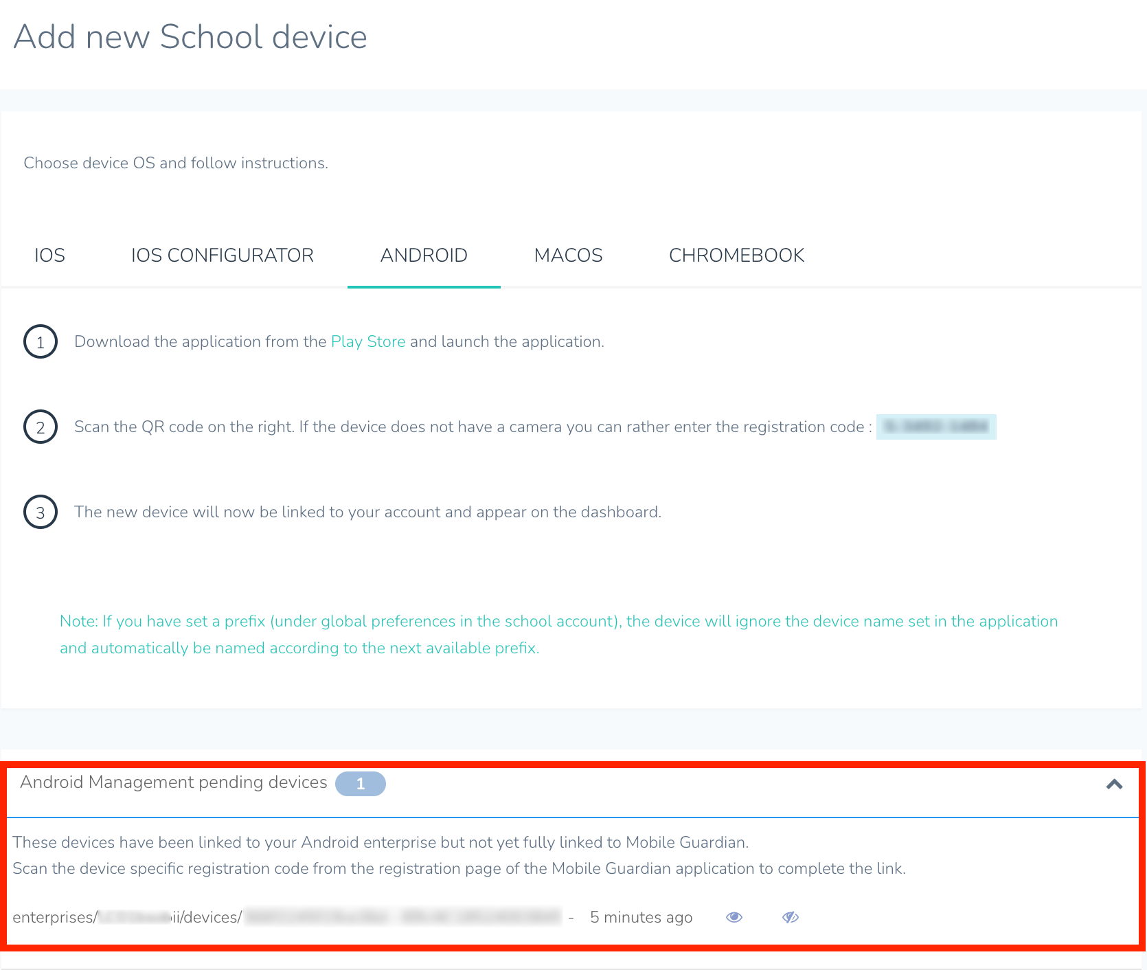Android Onboarding: Zero-Touch (AMA) - Enrolling an Unregistered Device – Mobile Guardian